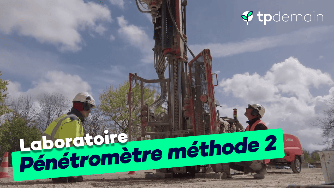Essai pénétromètre dynamique à énergie constante méthode 2 - tp.demain