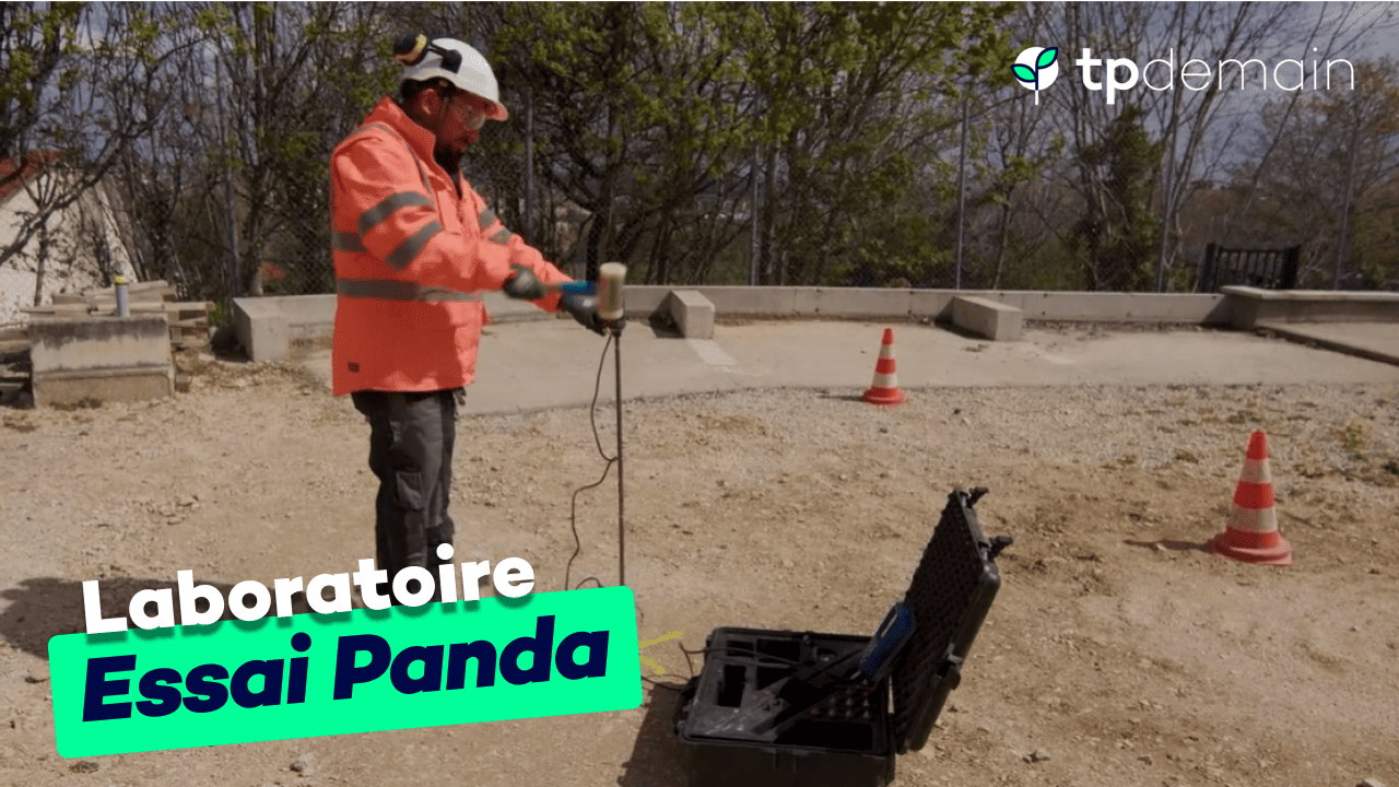 Test Panda : contrôle de compactage des tranchées - tp.demain